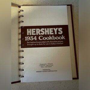 hershey | Kitchen | Hershey 934 Cookbook | Poshmark